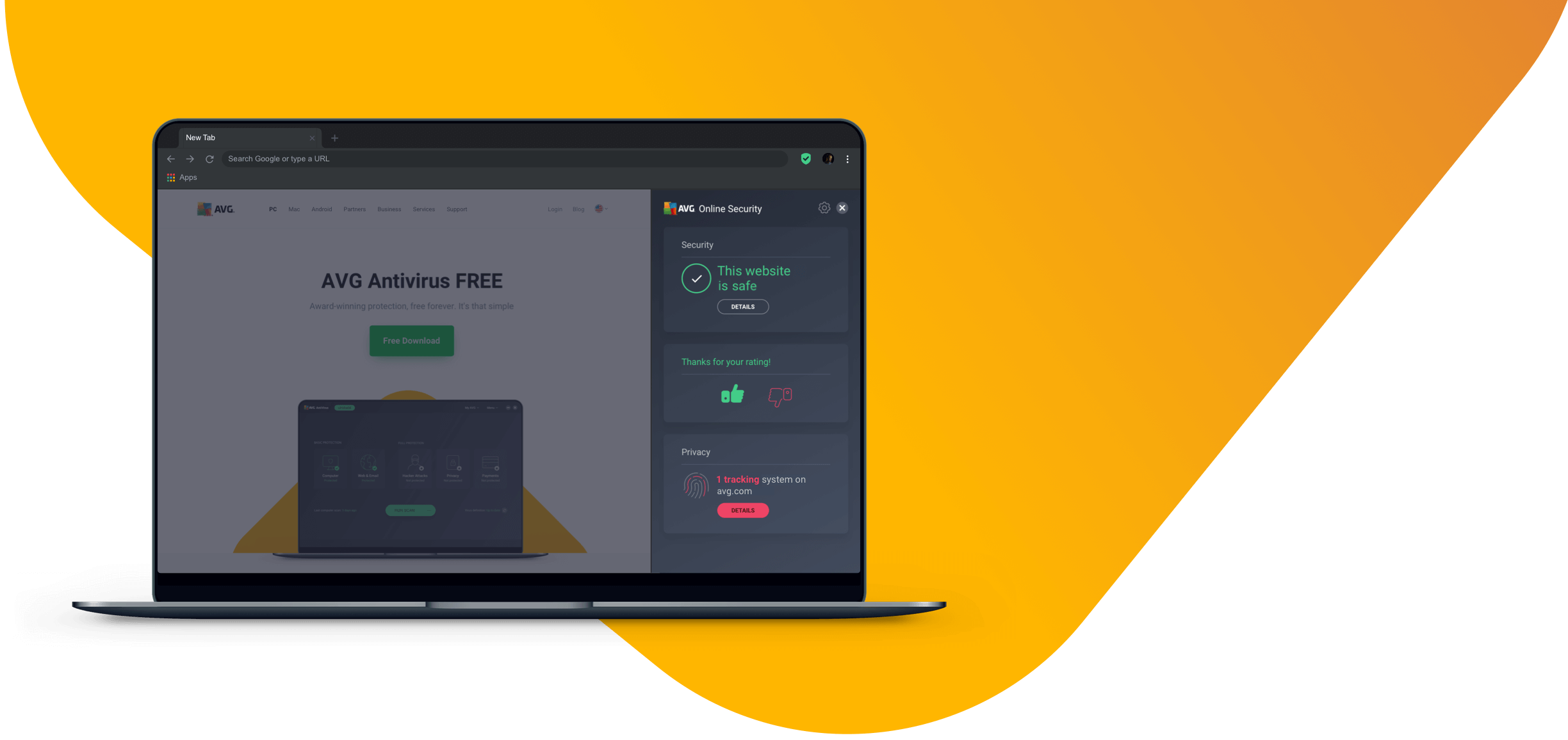 AVG Online Security Plugin | Free Browser Security Extension