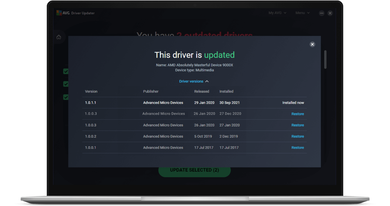 Driver Update Software | Free Scan | AVG Driver Updater