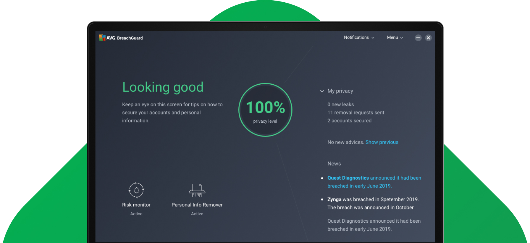 Data Breach & Loss Prevention Software | AVG BreachGuard