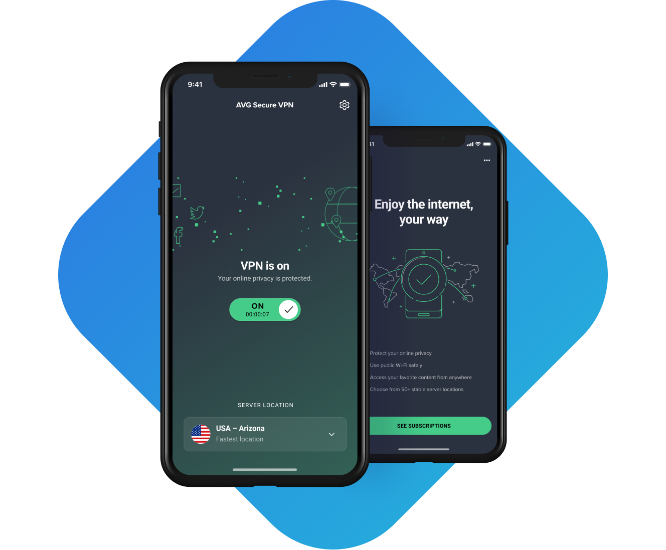 Download a Free Trial of AVG VPN For iOS | AVG Secure VPN