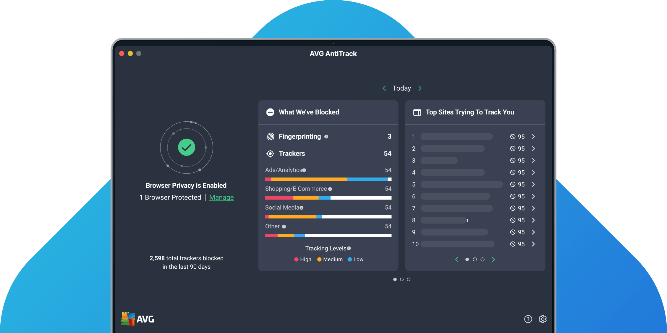 Logiciel anti-pistage | Téléchargez AVG AntiTrack