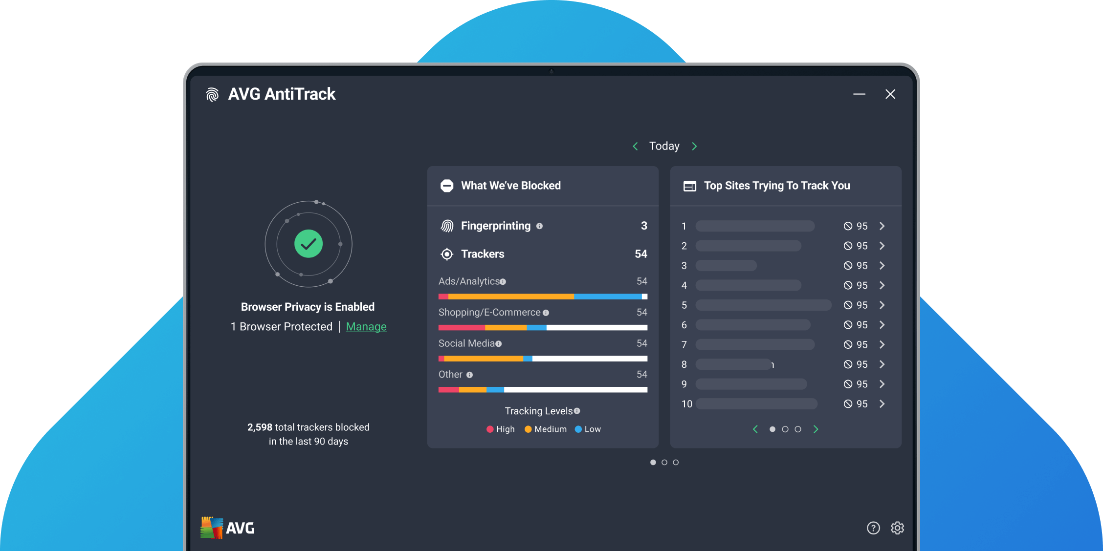 Anti-Tracking-Software | AVG AntiTrack herunterladen