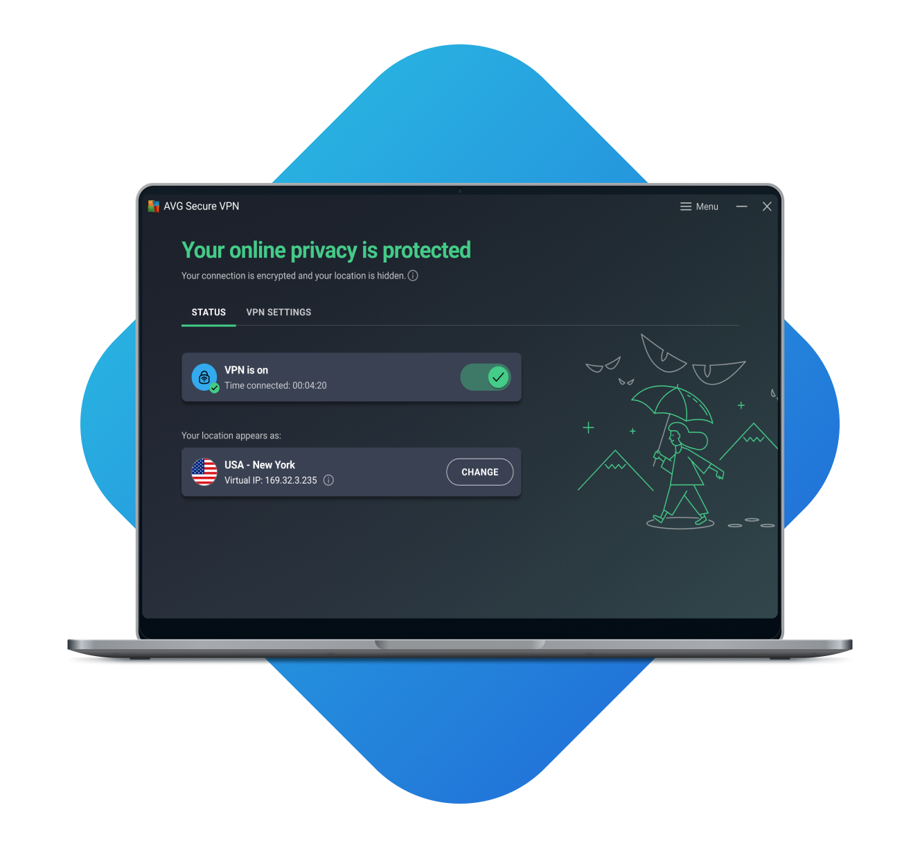 Download Secure VPN for PC or Laptop | Free Trial | AVG