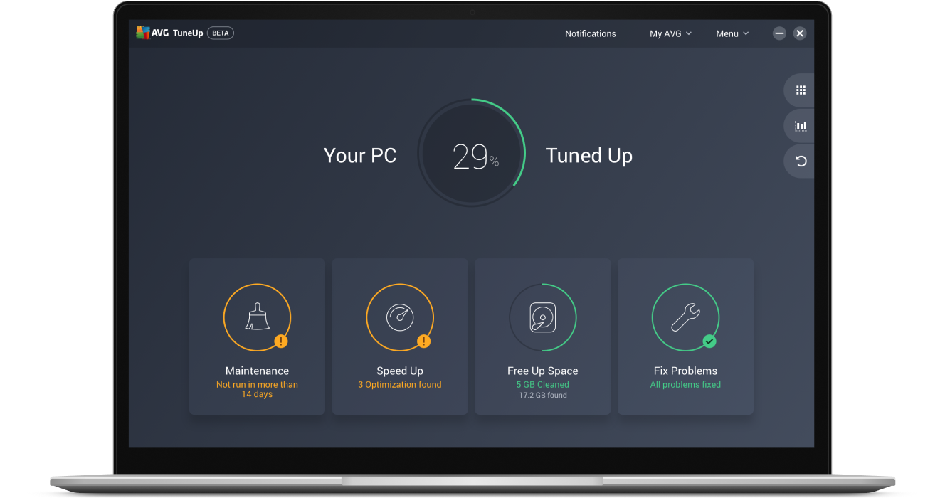 AVG Ultimate | Çoklu cihaz güvenlik, performans ve VPN paketi