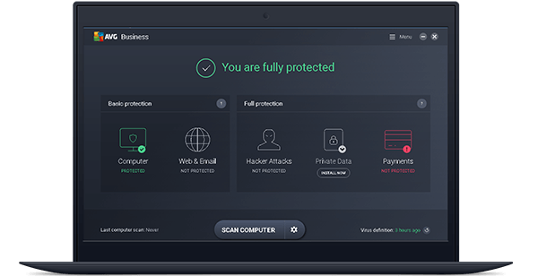 Windows Server Antivirüs Yazılımı ve Ağ Güvenliği | AVG Business
